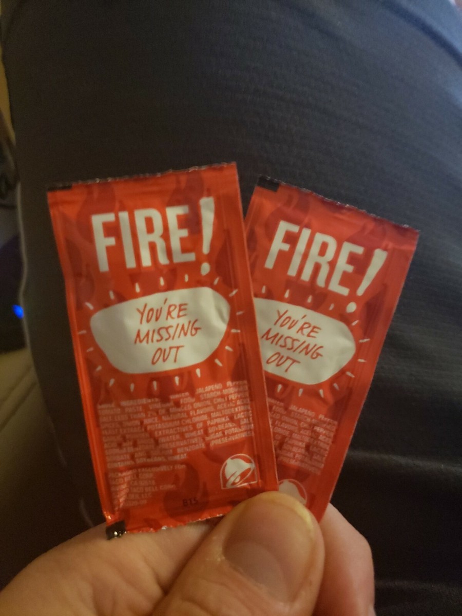Blank Taco Bell Sauce Packets Taco Bell Diablo Sauce " Poster For