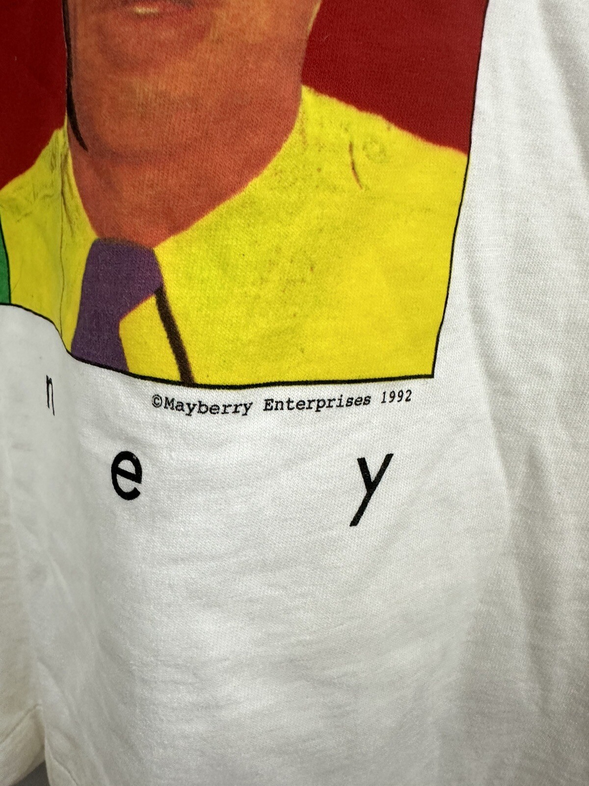 VTG 90s Barney Fife Mayberry Art Andy Warhol 1992 Pro… - Gem