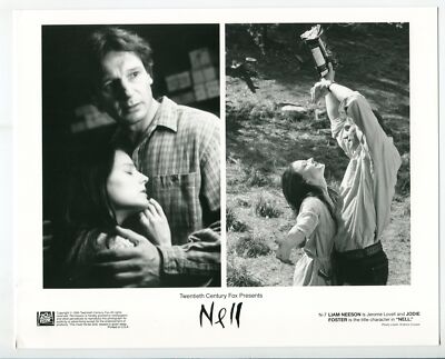Nell-Liam Neeson-Jodie Foster-8x10-B&W-Still-Drama-NM | eBay