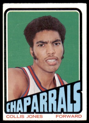 1972-73 Topps Basketball Collis Jones (A) Dallas Chaparrals #181 | eBay