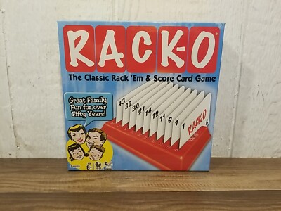Winning Moves RACK-O, Retro package Card Game | eBay