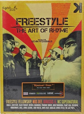 DVD FREESTYLE - THE ART OF RHYME neuf sous blister | eBay.de