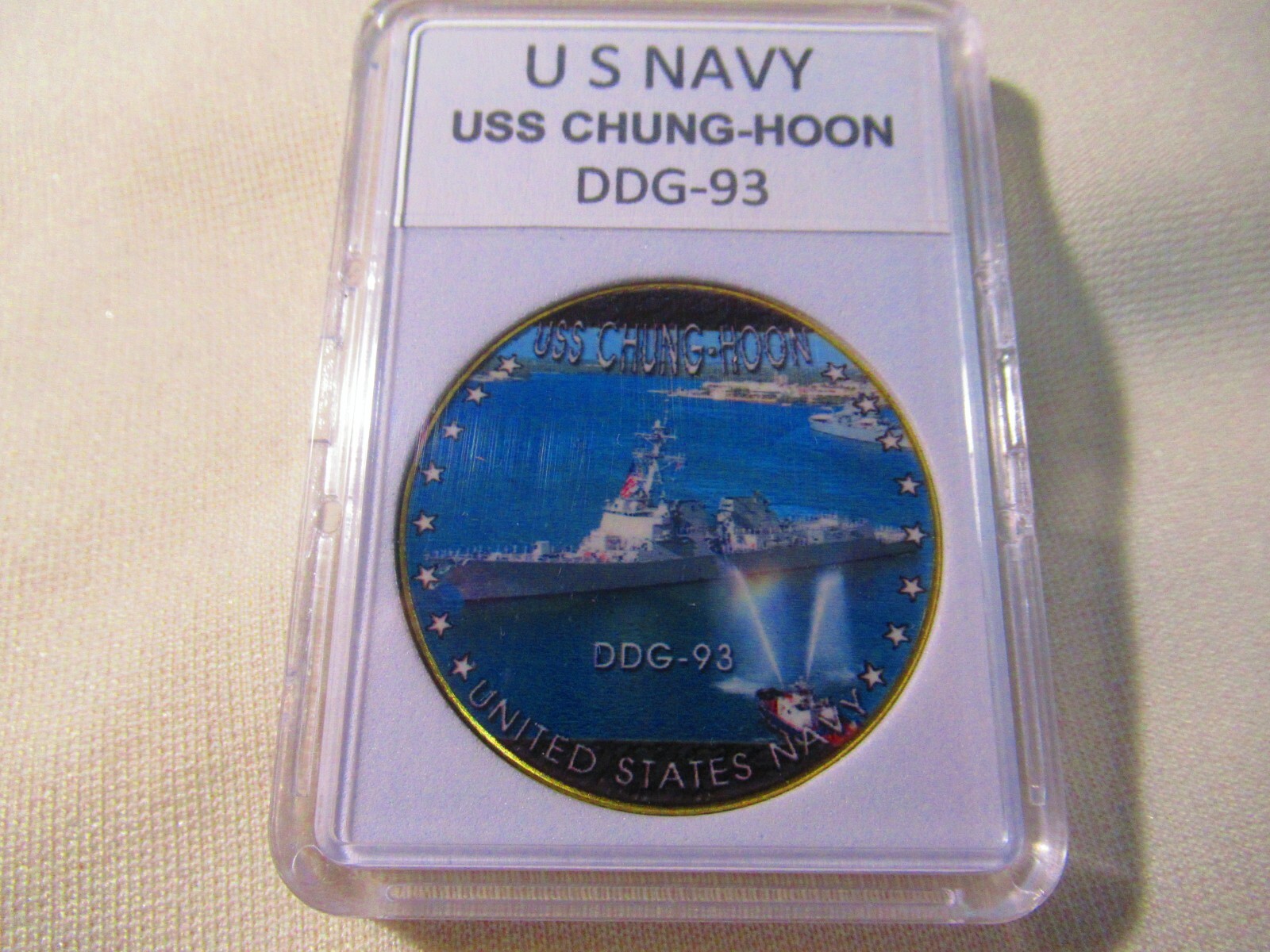US NAVY - USS CHUNG-HOON (DDG-93) Challenge Coin | eBay