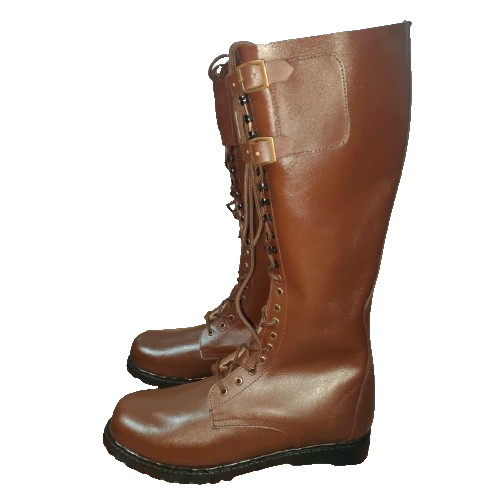 WW2 Repro GERMAN SA KAMPFZEIT TALL OFFICER LEATHER BOOTS All Size ...