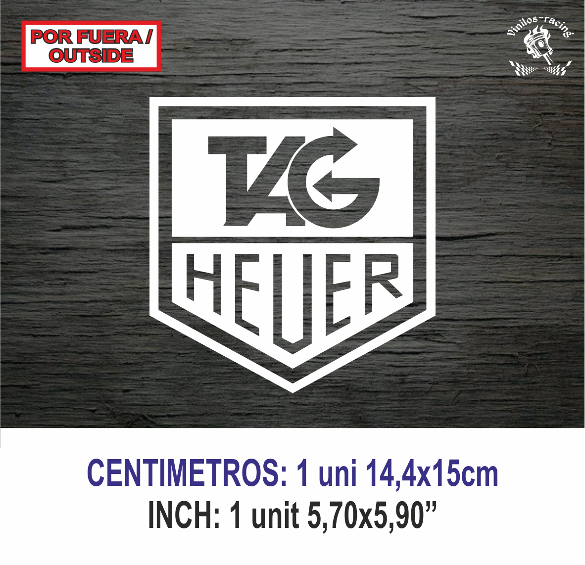 Sticker Vinilo Decal Vinyl Aufkleber Adesivi Autocollant Tag heuer ...