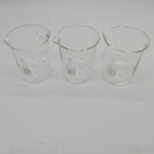 Bomex 150ml Beaker Brosilicate Glass Lot Of 3 | eBay