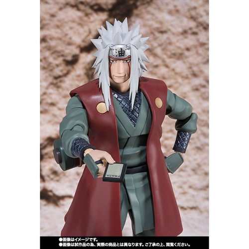 BANDAI S.H.Figuarts Naruto Shippuden Jiraiya Action Figure 170mm 2018 ...