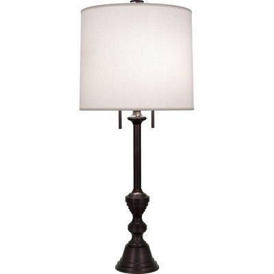 Robert Abbey Arthur 2Lt Table Lamp, Deep Patina Bronze - Z1220 | eBay