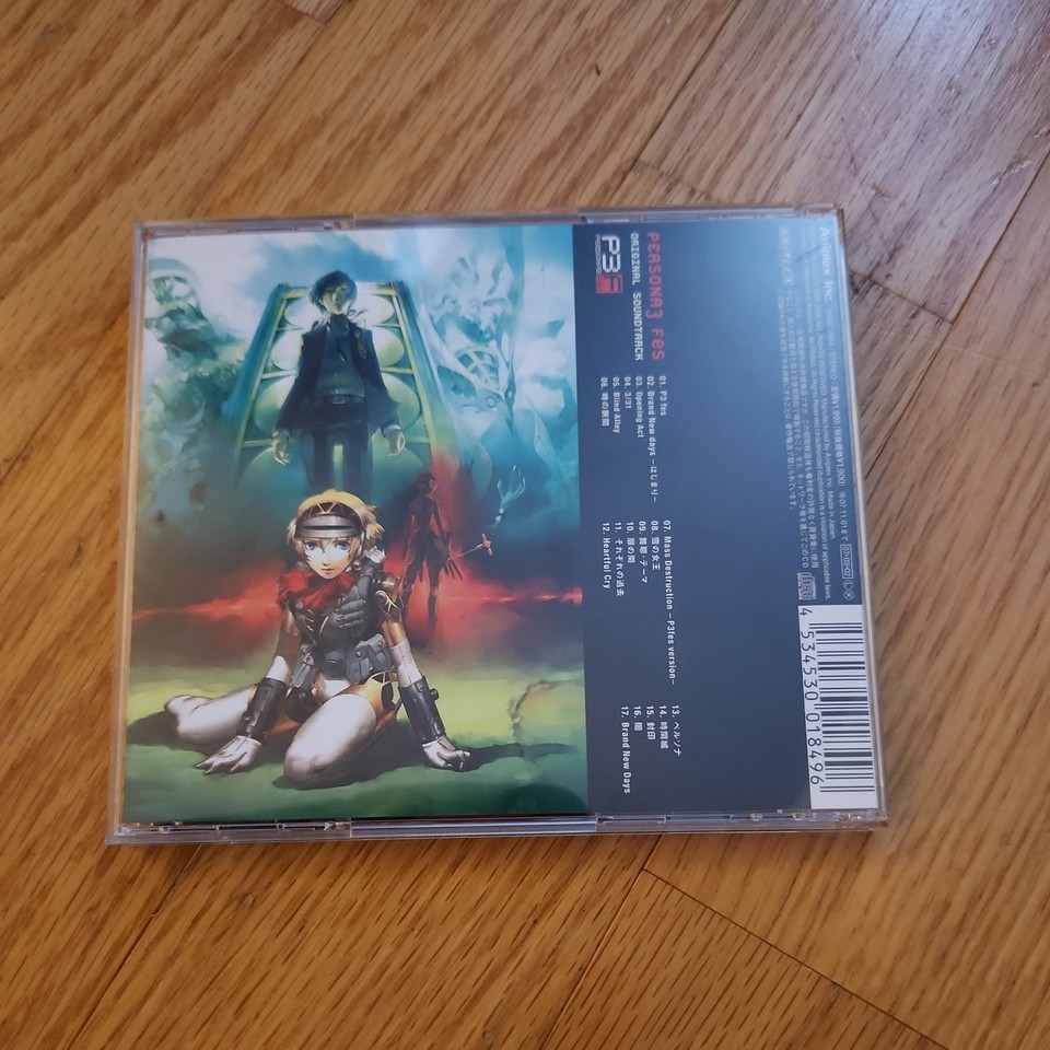 Persona 3 FES Original Soundtrack OST CD | eBay