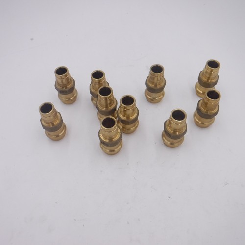 10 Pack Uponor 3/4" Brass ProPEX Expansion x Copper Press Adapters ...