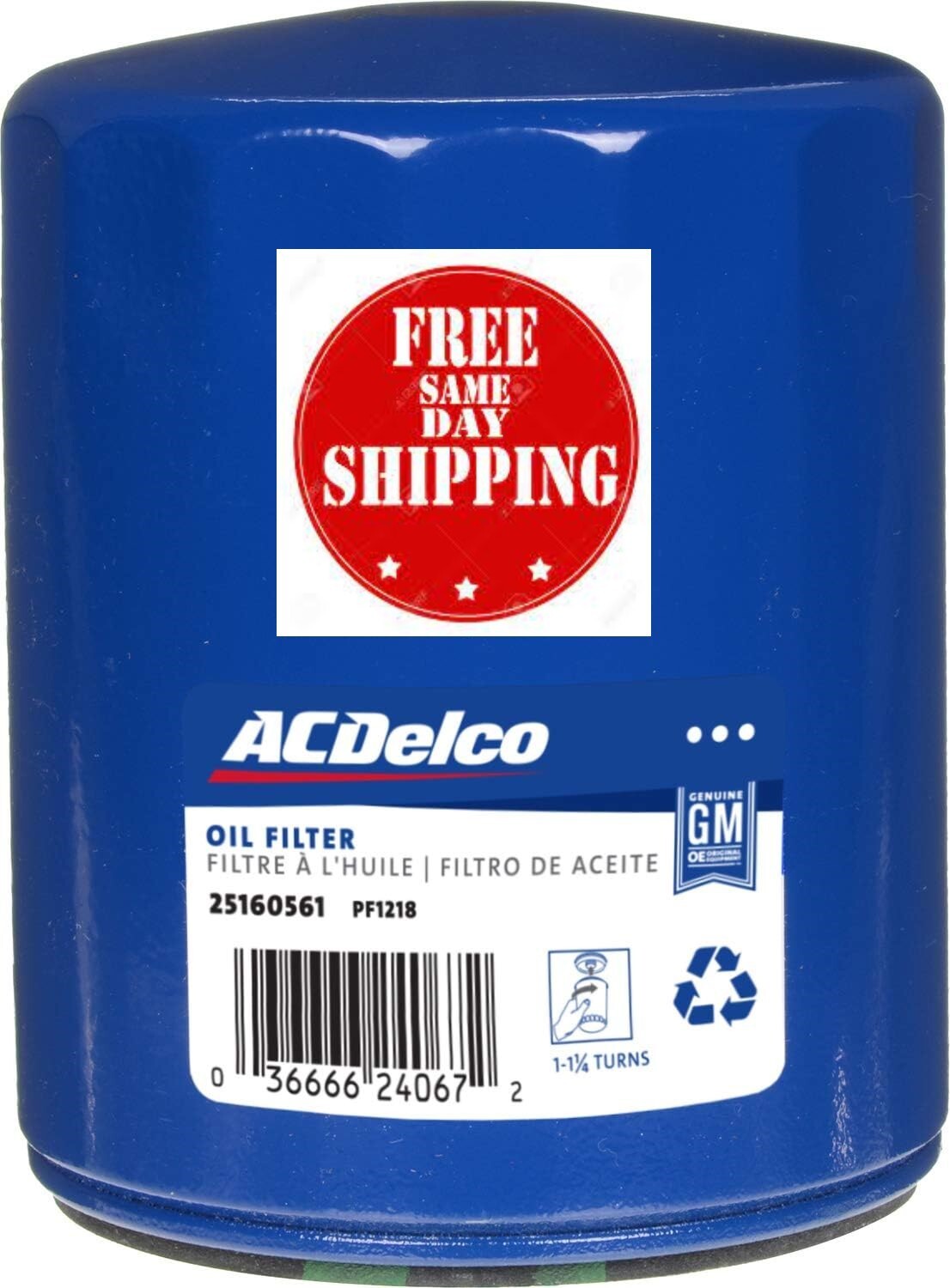 ACDelco GM Original Equipment PF1218 Engine Oil Filter | eBay
