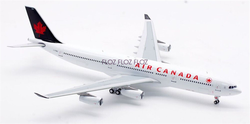B-Models Air Canada for Airbus A340-300 C-FTNQ 1/200 Aircraft Pre-built ...