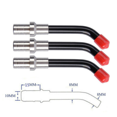 3 Pcs Dental LED Optical Fiber Curing Light Lamp Guide Rod Tip 8*15 ...