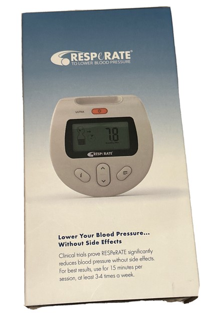RESPeRATE Ultra Single/RR152 Blood Pressure Lowering Device for sale ...