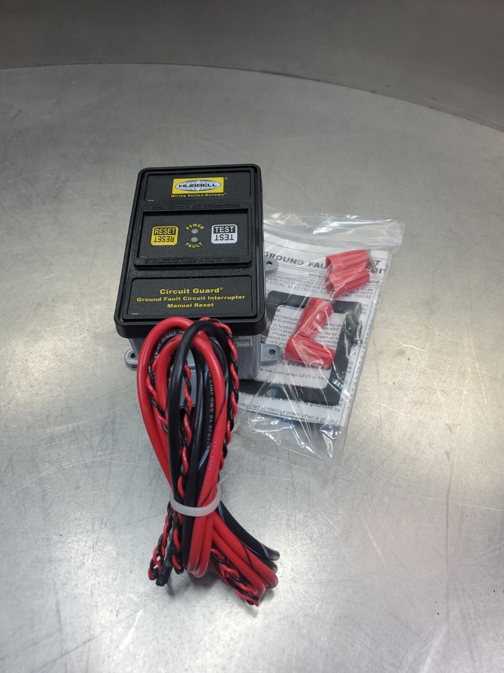 HUBBELL GFHW23035 Circuit Guard Ground Fault Circuit Interuptor Manual ...