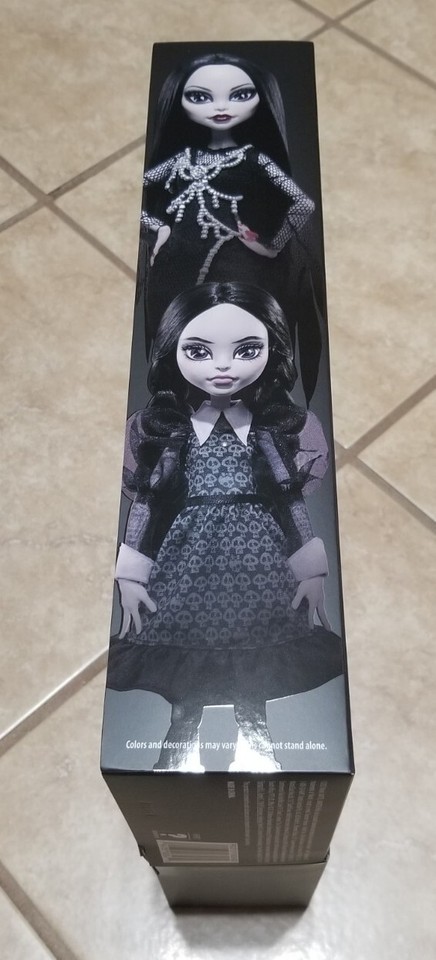 Monster High Skullector Wednesday & Morticia Addams Collector Box Set ...