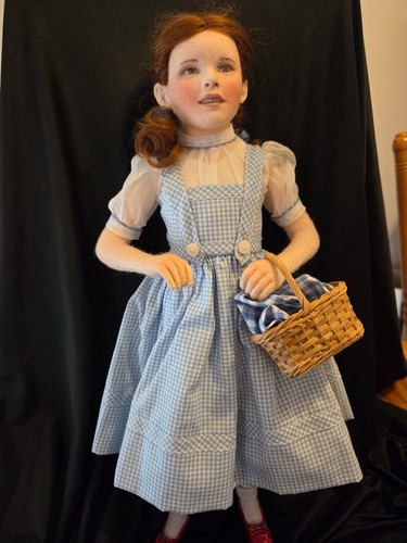 R John Wright Wizard of Oz Dorothy Figure, AUTHOGRAPHED, Original #'d ...