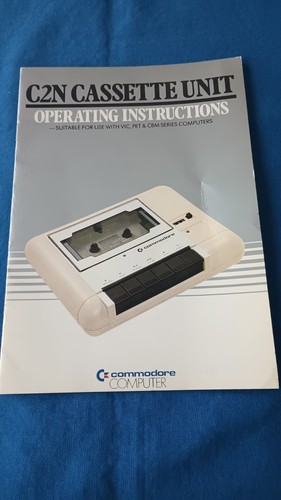 COMMODORE INSTRUCTIONS~C2N cassette unit~1982 | eBay