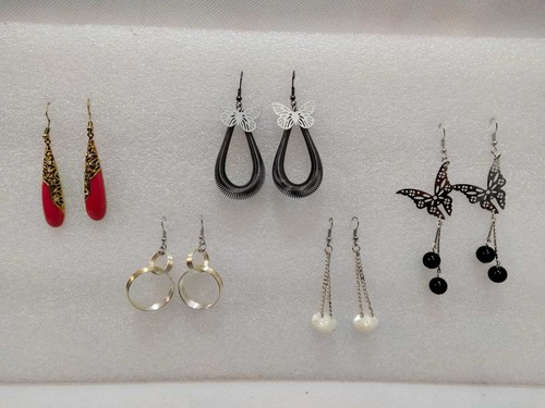 Women's Earring Designer Traditional Stylish Set Of 5 Ladies Party ...