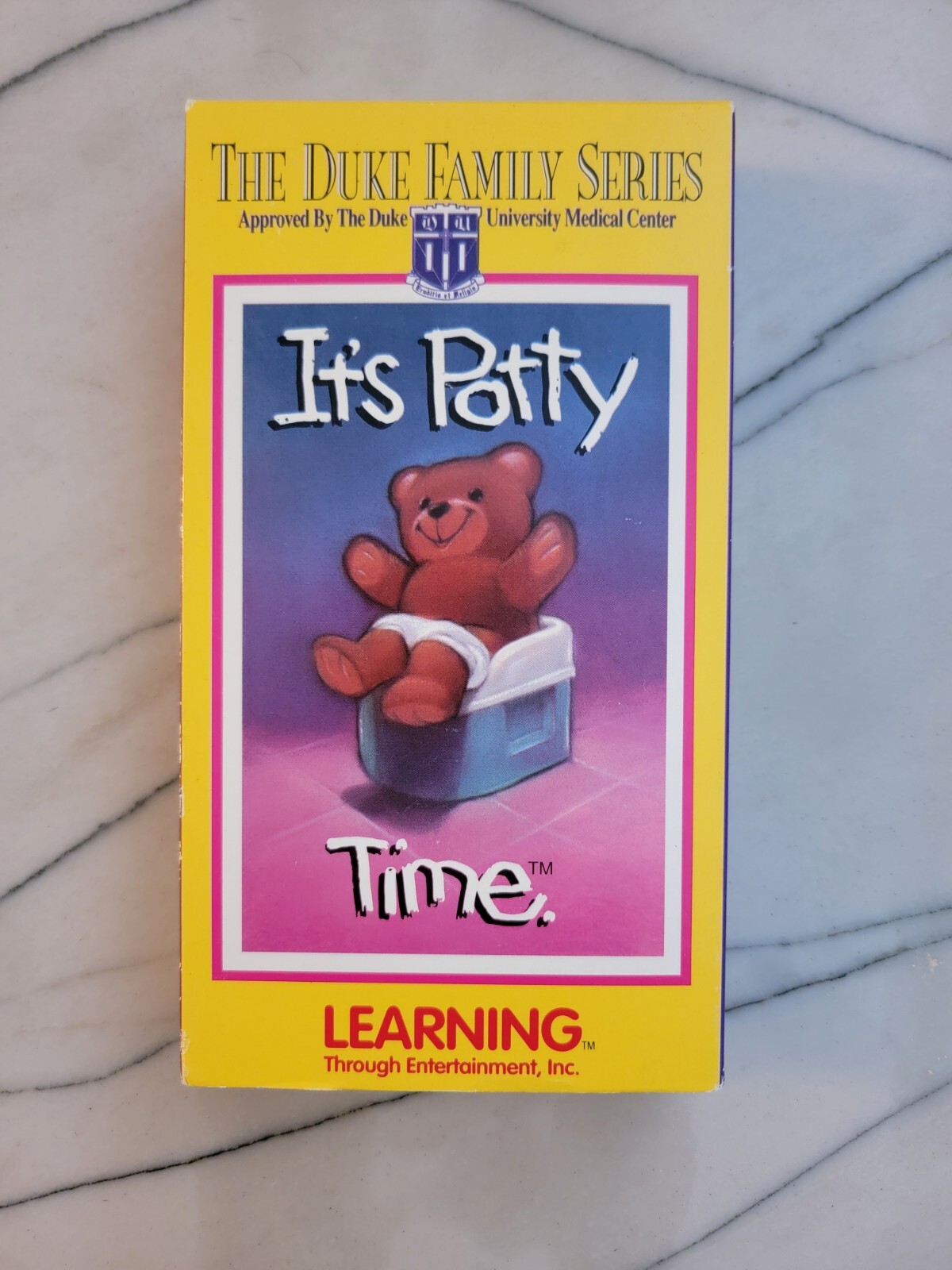 Vintage Its Potty Time VHS tape video for potty training for boys girls ...