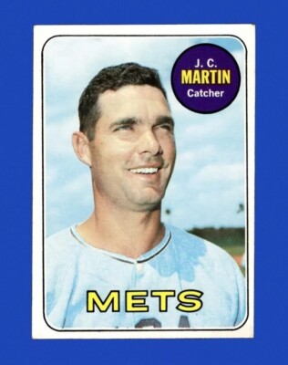 1969 Topps #112 J.C. Martin - New York Mets - 986 - 🔥⚾🔥 | eBay