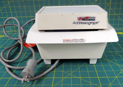 NewBold Addressograph Self-Addressing Office Machine P/N LR49239 | eBay