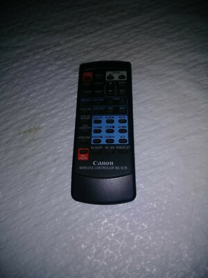 CANON CAMCORDER REMOTE CONTROL WL-D79 ZR65 ZR70 ZR65MC OPTURA 10 20 30 ...