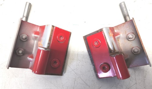 Jeep Wrangler 76-95 Lower Door Hinges Pin Backing Plate Mount CJ YJ ...