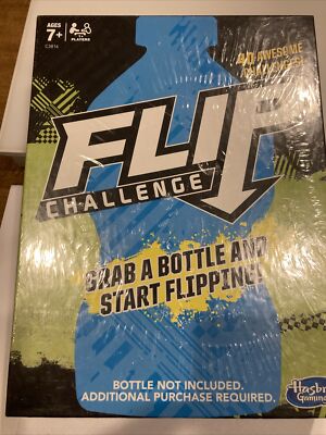FLIP CHALLENGE Water Bottle Board Game Hasbro C3816 NEW SEALED | eBay
