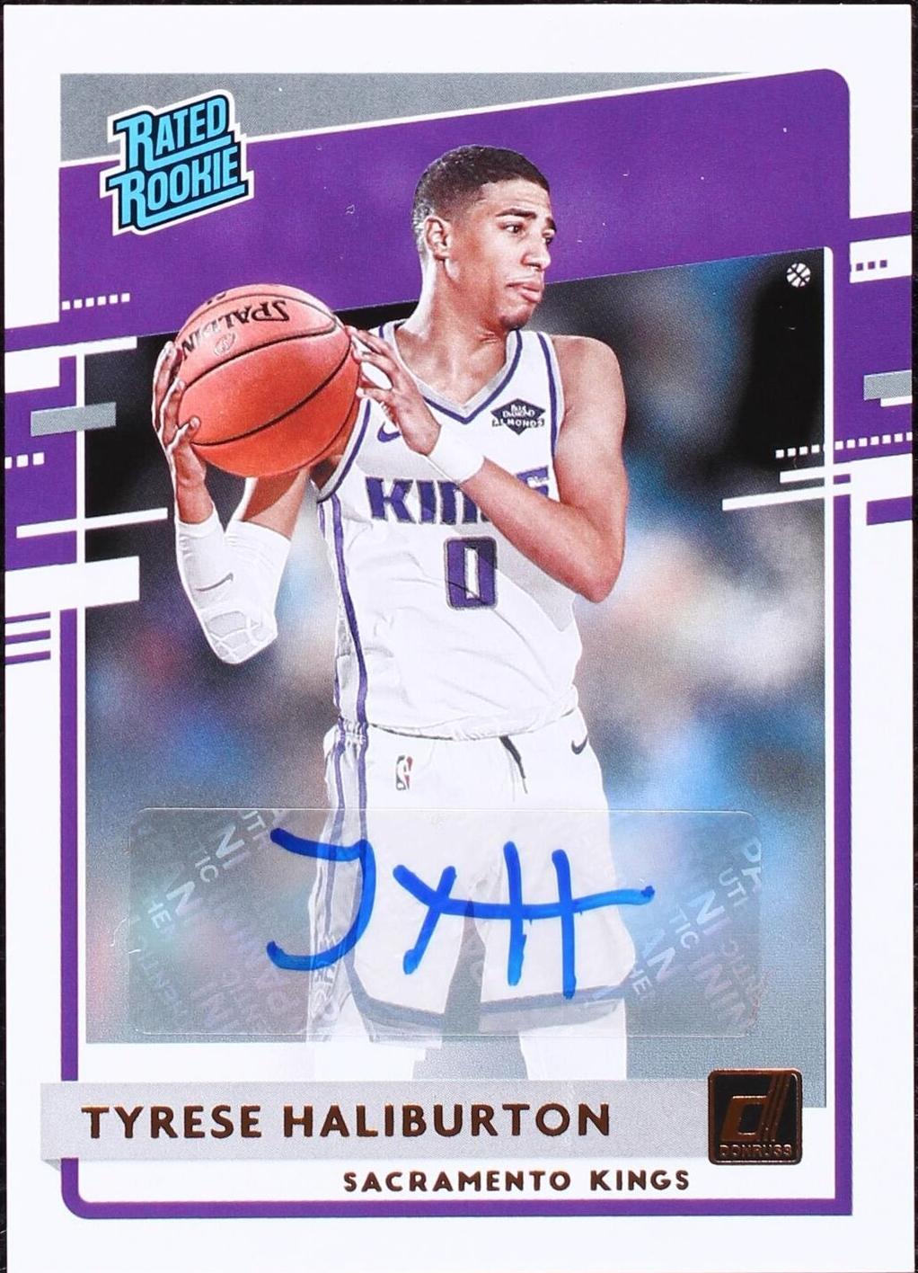 2020-21 Panini Donruss - Rated Rookies Tyrese Haliburton #231 ...