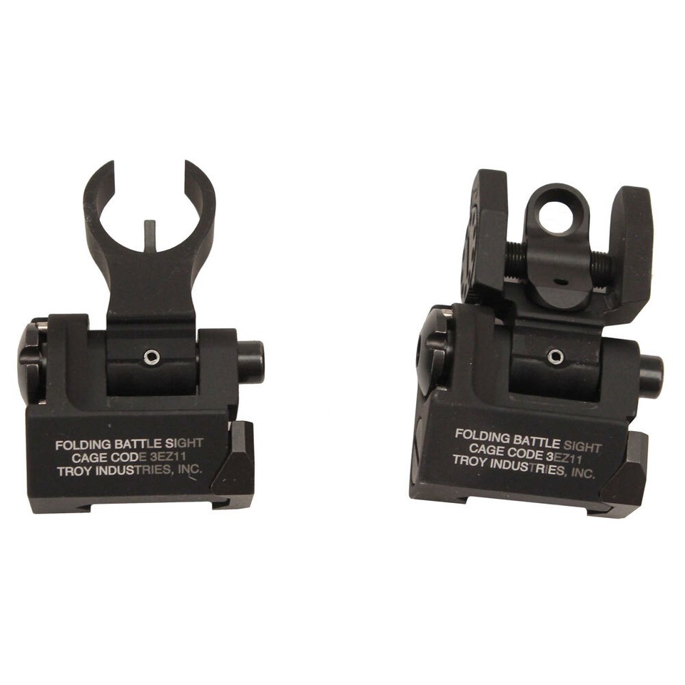 TROY BattleSight Micro Front and Rear Picatinny Sights (SSIG-IAR-SMBT ...