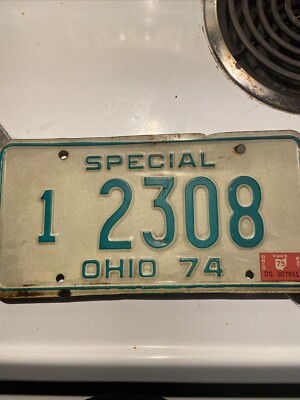 1974 Special Ohio License Plate Lol We’ll See How Special | eBay