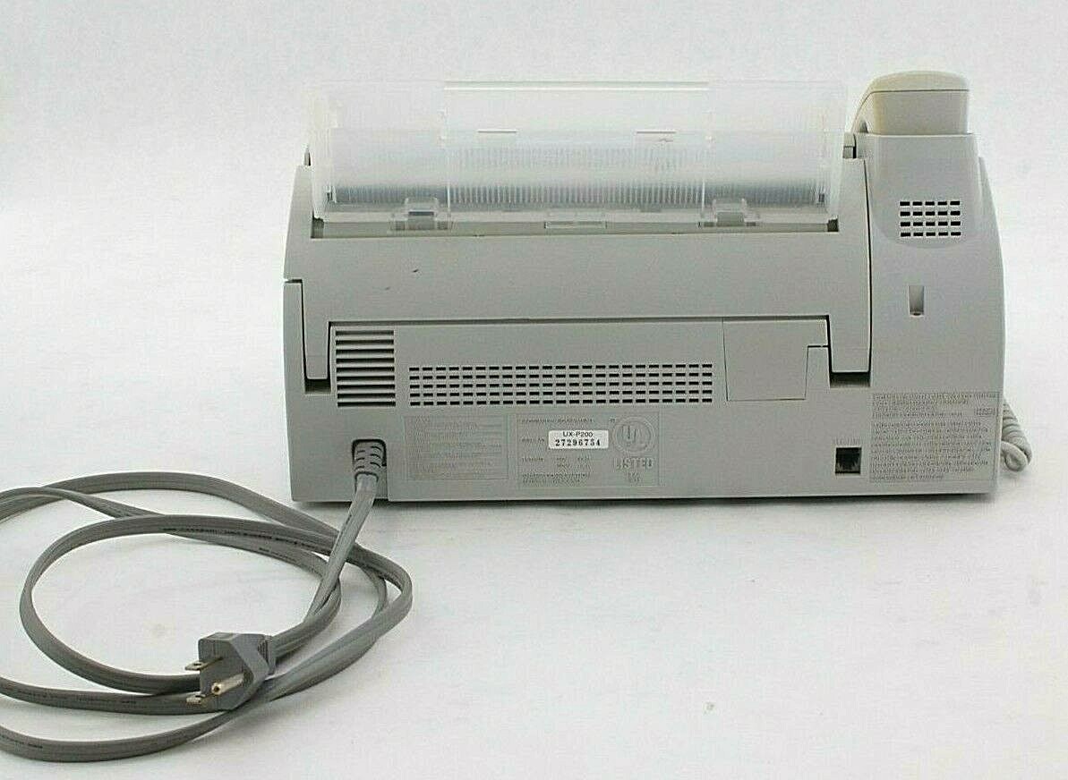 Sharp UX-P200 Plain Paper Facsimile Fax Machine | eBay
