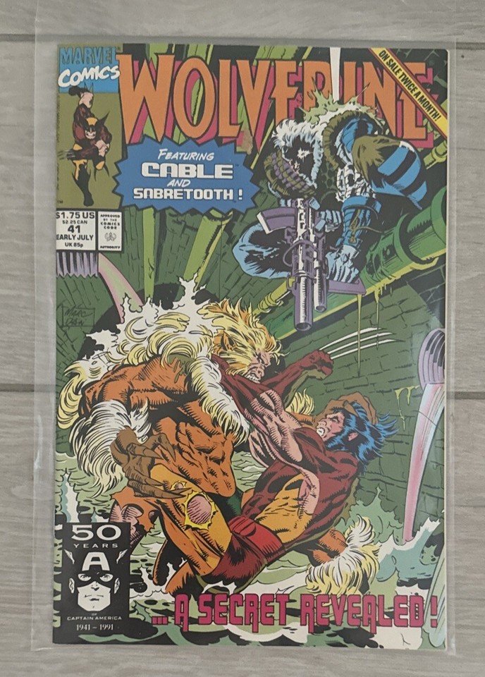 Wolverine Comic Numbers 39 40 41 42 bundle Hama Silvestri Marvel Comics ...