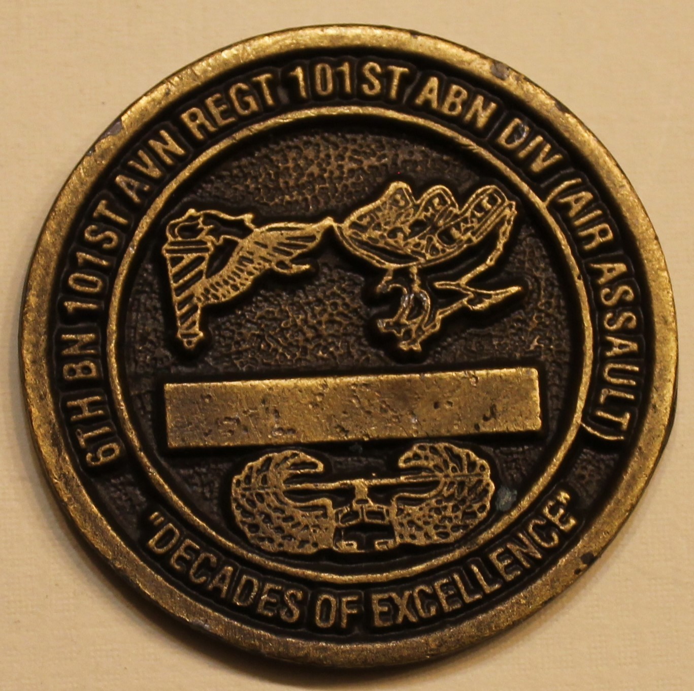 101st Airborne 101st Aviation Regt 6th BN Army Challenge Coin | eBay