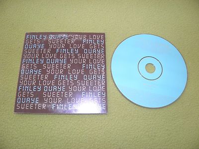 Finley Quaye - Your Love Gets Sweeter - RARE 1998 Promo "Epic SAMPCS ...