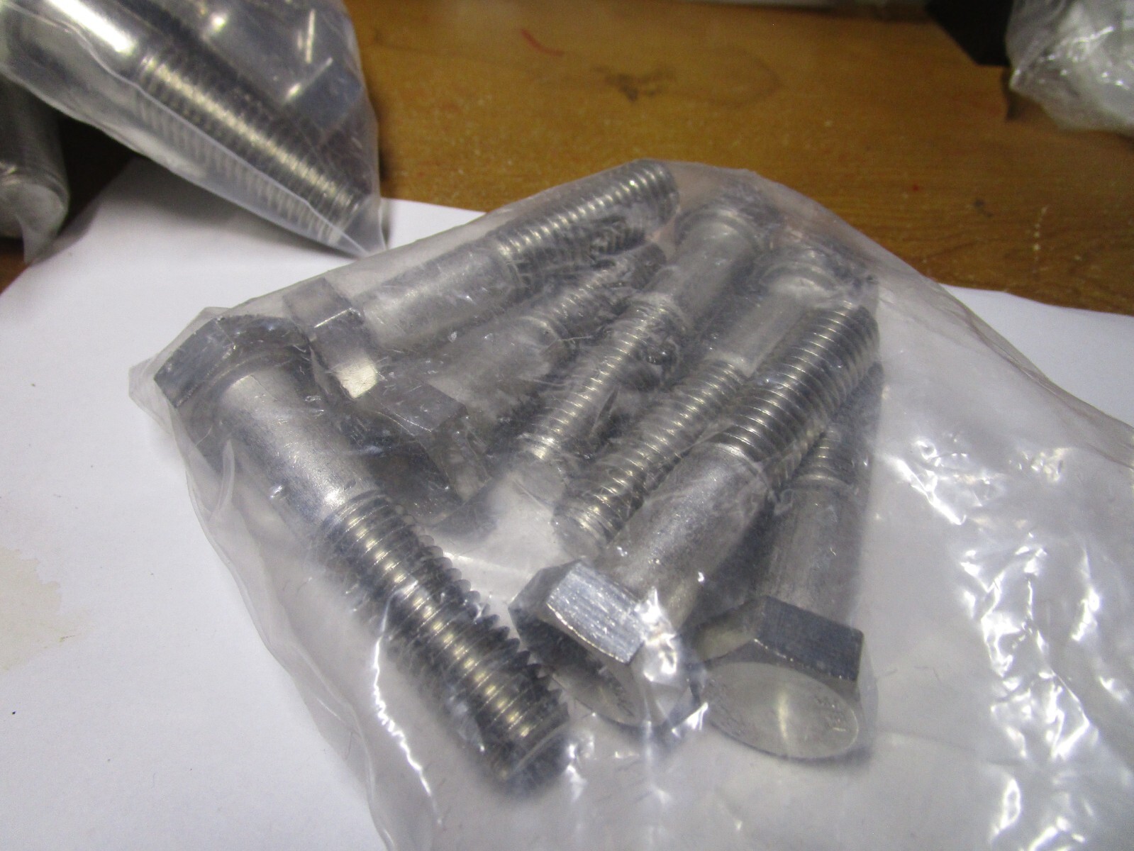 5/8"-11 x 3" ASTM F593 18-8 Stainless Steel Hex Cap Screw QTY 7 | eBay