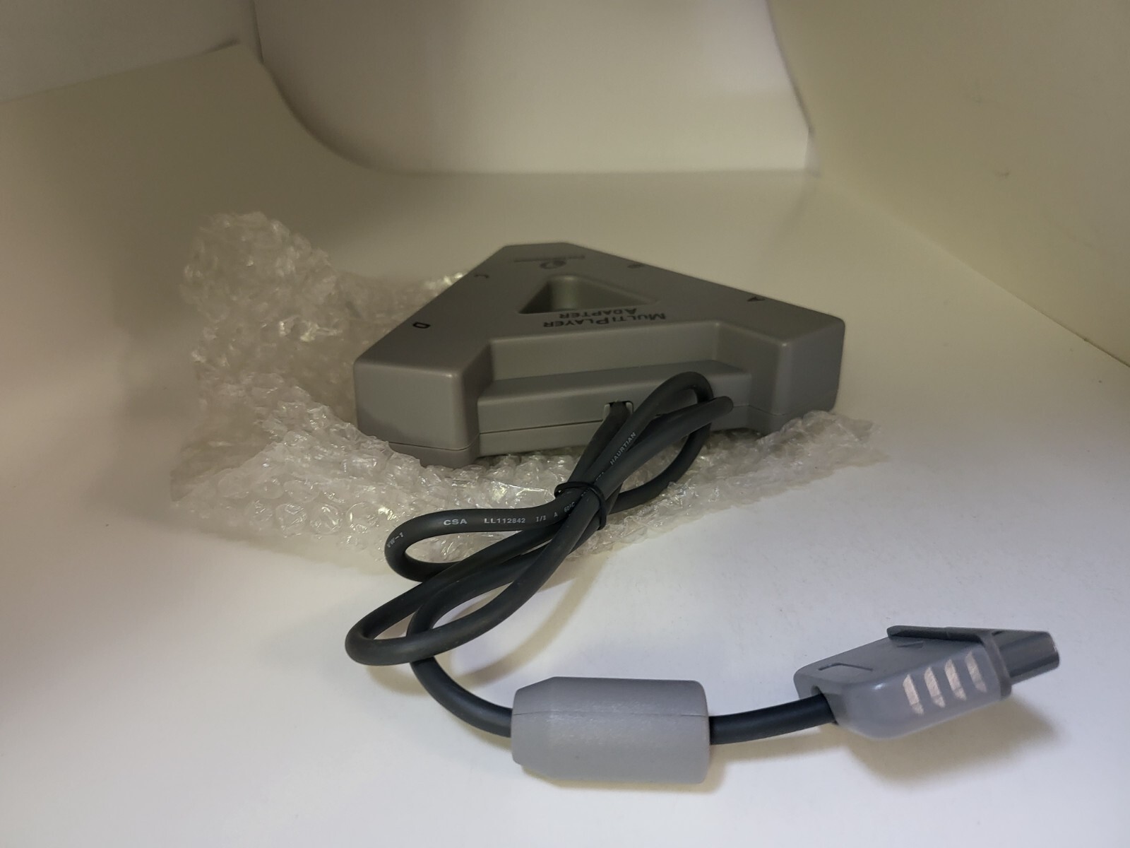NEW Gray 4 Player Multi player MultiTap Adapter for Playstation 1 PS1 ...