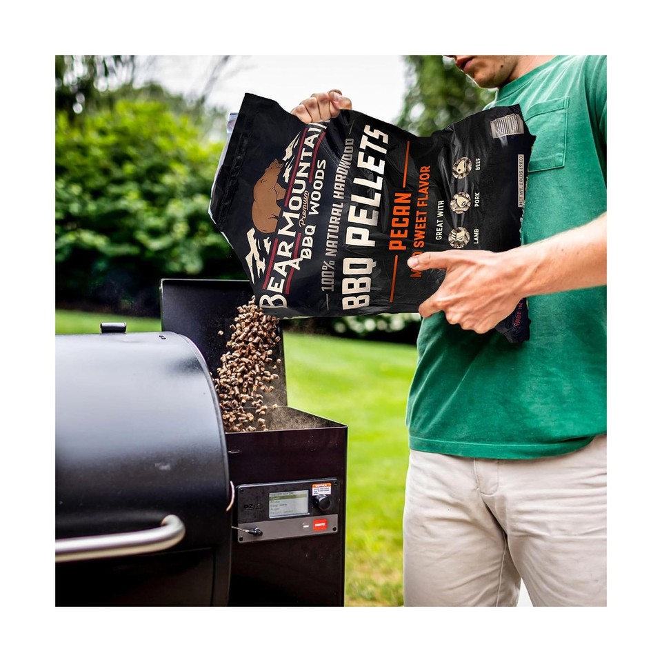 Bear Mountain BBQ 100 Percent All Natural Hardwood Pecan Mild Sweet ...