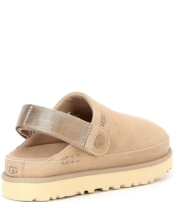 UGG Goldenstar Suede Family Matching Backstrap Clogs- Free N Fast ...
