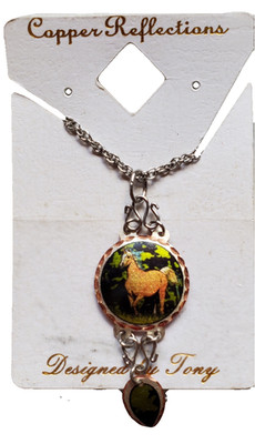 Erickson Sales Copper Pendant Palomino Running Horse Design | eBay