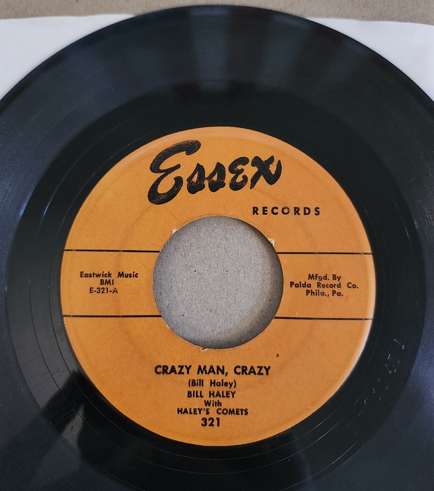 BILL HALEY with HALEYS COMETS Crazy Man Crazy / Whatcha Gonna Do, Essex ...