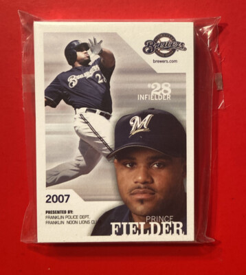MILWAUKEE BREWERS 2007 Complete Team Set of 30 Police Baseball Cards ...