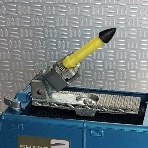 4x Dinky 353 SHADO 2 / 104 SPV UFO Missiles Reproduction Replacement ...