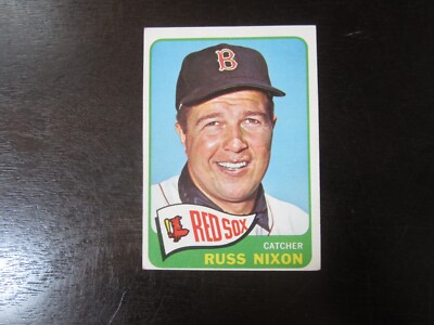1965 Topps # 162 Russ Nixon Card Boston Red Sox | eBay