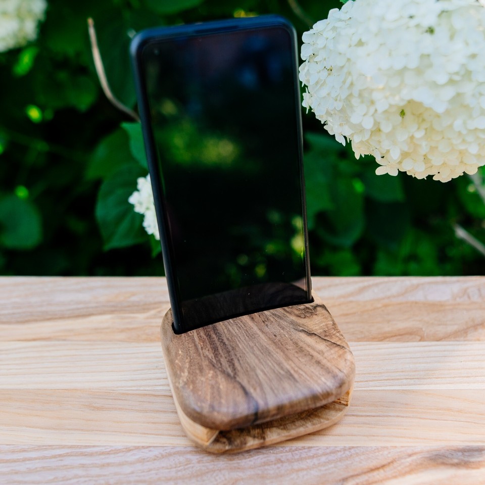 Wooden Passive Amplifier Smartphone Stand, Wooden Phone Stand, Acoustic ...
