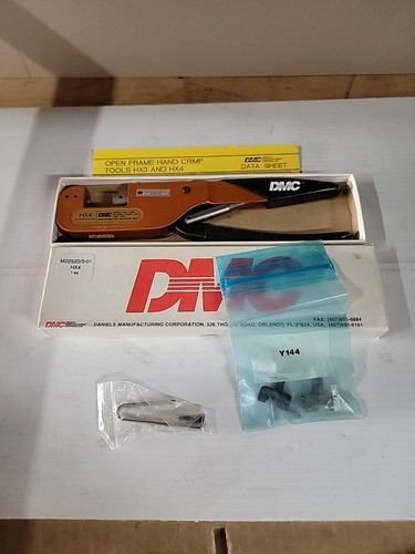 Daniels DMC HX4 Crimping Tool Die Y501 Used With Box And Extras 26-12 ...