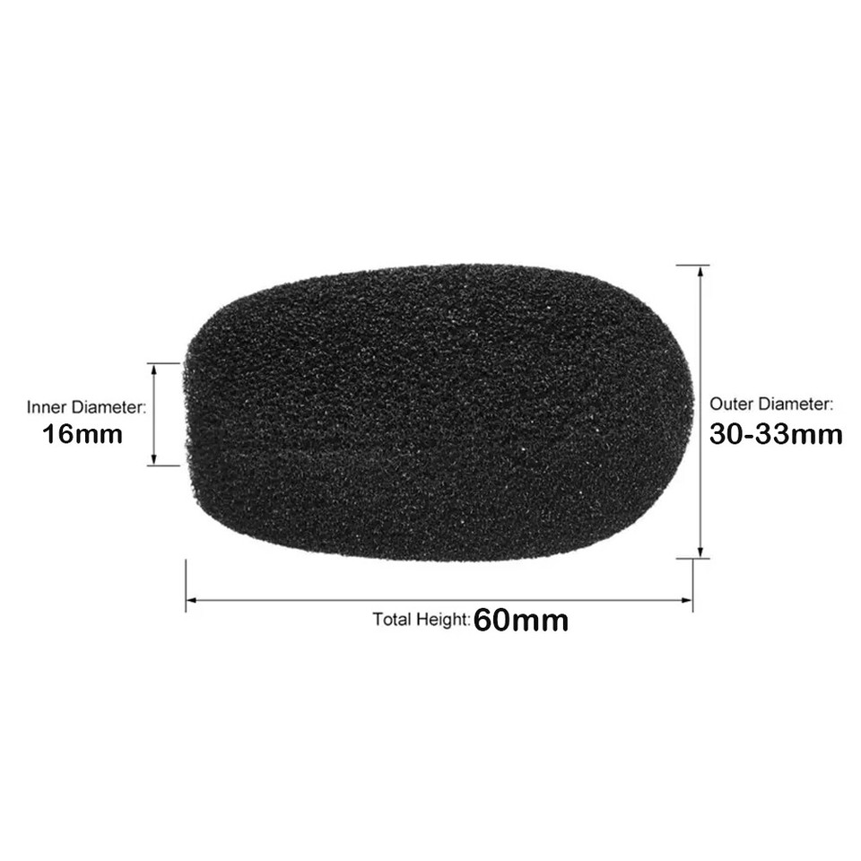 10X Foam Mic Cover Conference Microphone Windscreen Shield Protection ...