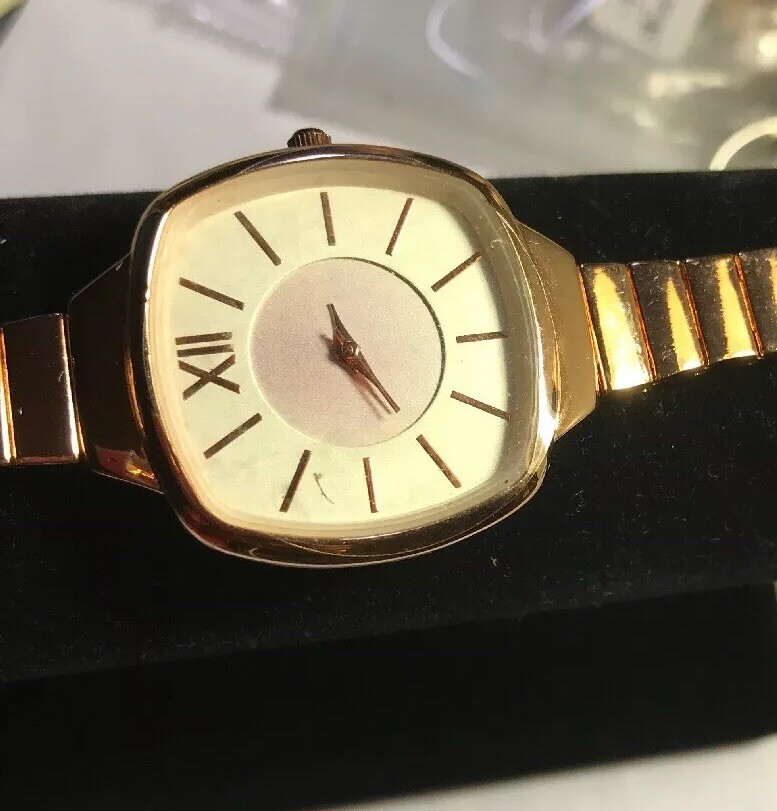 New Rose Gold Women's Watch Japan Movt SR626SW | eBay