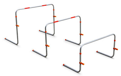 Training Return Hurdle Basis Aluminium - Hurdling - Speed Jump - Self ...